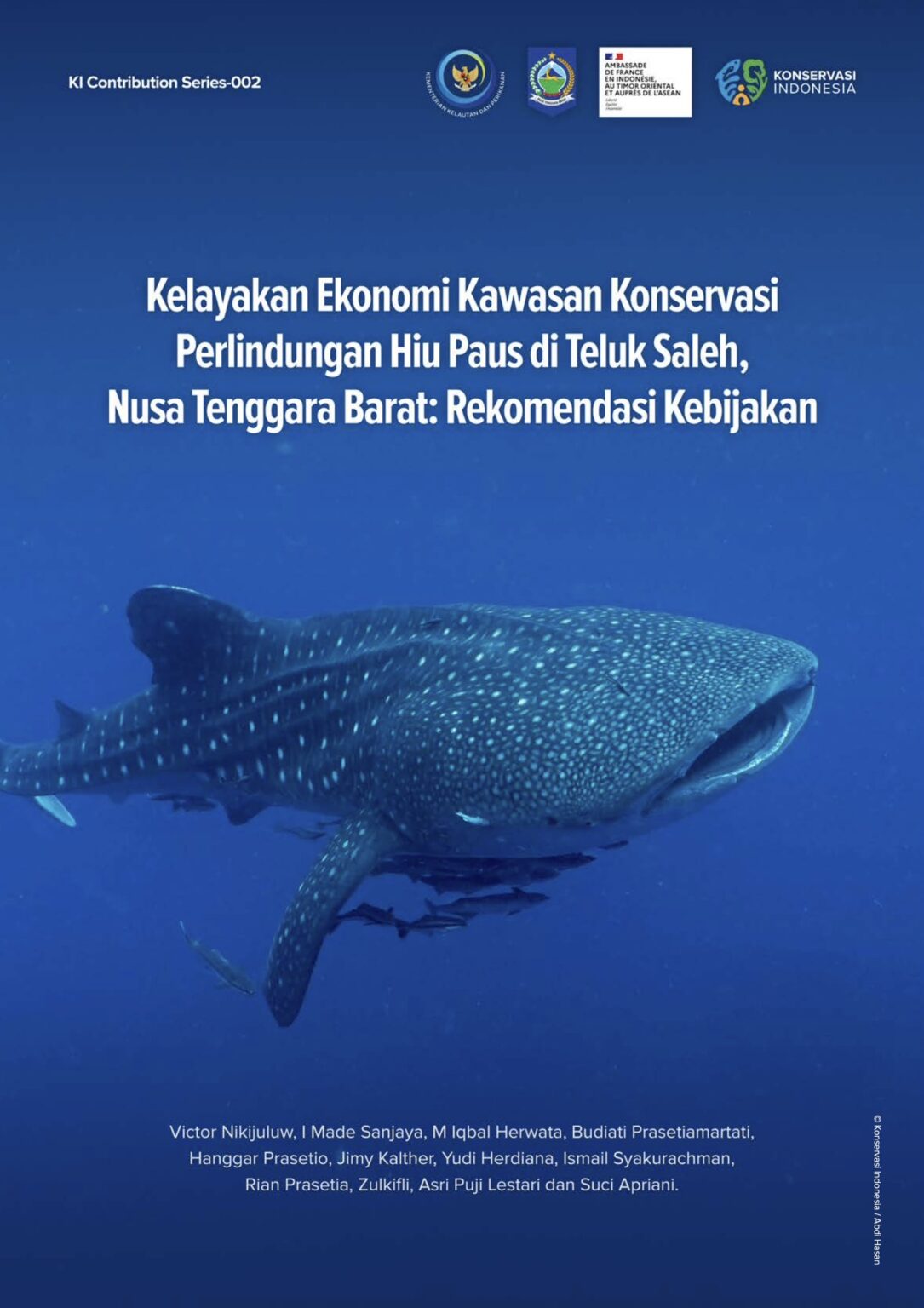 Kelayakan Ekonomi Kawasan Konservasi Perlindungan Hiu Paus di Teluk ...